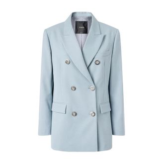 Pinko Pinko, Femme, Vestes, Bleu, Taille: 36 FR Arona Blazer
