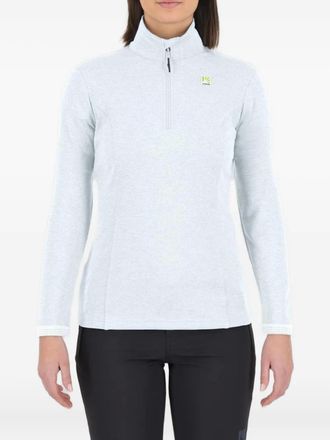 Karpos sweat &agrave; col zipp&eacute; Pizzocco W - Blanc