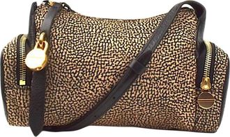 Borbonese Femme, Sacs, Brun, Taille: ONE Size Hobo Mini Poche