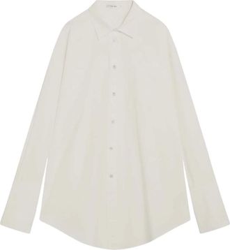 The Row Femme, Blouses et Chemises, Blanc, Taille: 36 FR Ment Shirt