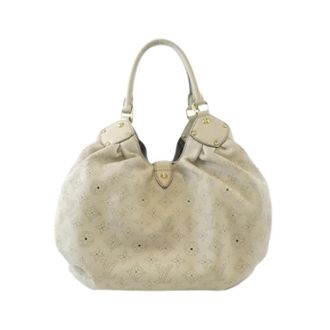 Louis Vuitton Pre-owned Mahina Calf Schultertasche - - Pre-owned - Damen - Beige - ONE SIZE