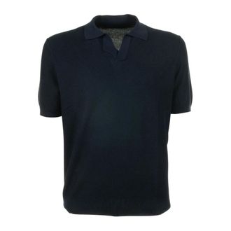 Tagliatore Polo Shirts - - Tops - Herren - Blau - L