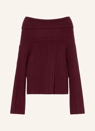 by Aylin Koenig By Aylin Koenig Off-Shoulder-Pullover Liana rot