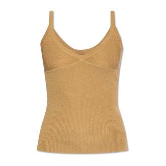 Max Mara Femme, Tops, Beige, Taille: 38 FR Top Gallura