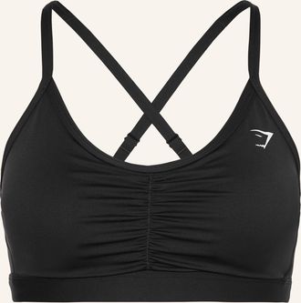 Gymshark Gymshark Sport-Bh Ruched Sports schwarz