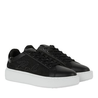 Karl Lagerfeld Low-Top Sneaker - Maxi Kup Autograph Lace Lo - Gr. 36 (EU) - in Schwarz - f&uuml;r Damen