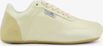 Maison Margiela Factory satin sneakers with side logo label - MM6 MAISON MARGIELA - gender_Woman
