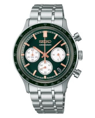 Seiko Quarz Chronograph Herrenuhr SSB481P1