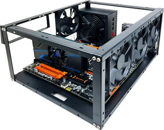 Generico F&uuml;r Heimwerker, PC-Rahmen - Halterung f&uuml;r 3 K&uuml;hler, Computer DIY |