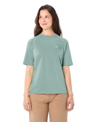 Vaude T-Shirt Womens Cyclist Casual Shirt (1-tlg) atmungsaktives und schnelltrocknendes Radshirt
