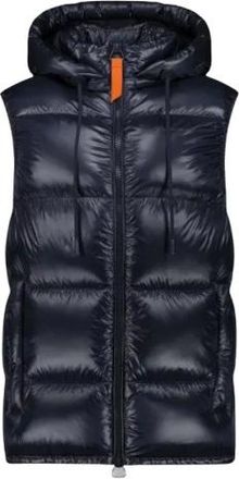 Gertrude Homme, Vestes, Bleu, Taille: L Doudoune noire sans manches