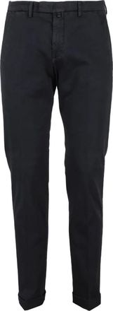 BRIGLIA 1949 Homme, Pantalons, Bleu, Taille: W47 Bg03 Chino Pantalons
