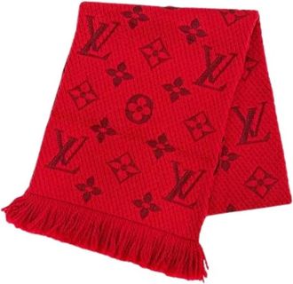 Louis Vuitton Pre-owned Stole - Femme - Pre-owned - Rouge - Taille: ONE Size