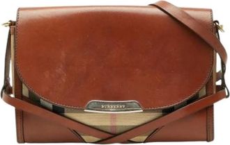 Burberry Pre-owned Vintage Schultertasche - - Pre-owned - Damen - Braun - ONE SIZE