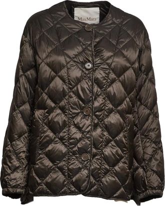 Max Mara Femme, Vestes, Brun, Taille: 40 FR Mtcsoftd Down Jacket