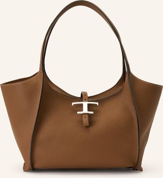 Tod's Tods Shopper T Timeless Small braun
