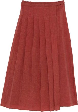 Yerse Yerse, Femme, Jupes, Brun, Taille: 40 FR Laia Maxi Skirt