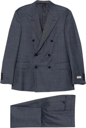 Canali Homme, Costumes, Bleu, Taille: 2XL Suit