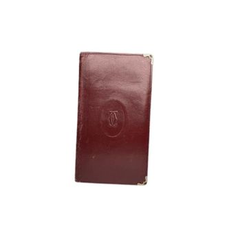 Cartier Porte-cartes didentit&eacute; Vintage Pre-owned - Femme - Pre-owned - Rouge - Taille: ONE Size