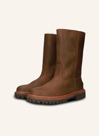 Blackstone Schn&uuml;rboots braun