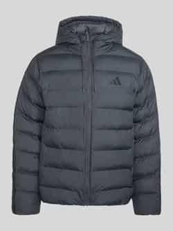 adidas Regular Fit Steppjacke mit Kapuze