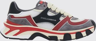 Dolce & Gabbana DG Country Road Sneaker aus Kalbsleder und Mesh mit Logo