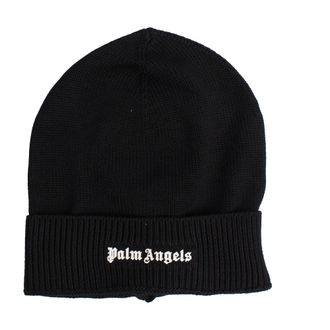 Palm Angels unisex, Accessoires, Noir, Taille: ONE Size Classic Logo Beanie