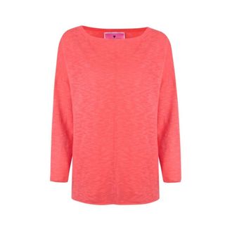 Lieblingsst&uuml;ck Rundhals-Strickpullover - - Knitwear - Damen - Rot - L