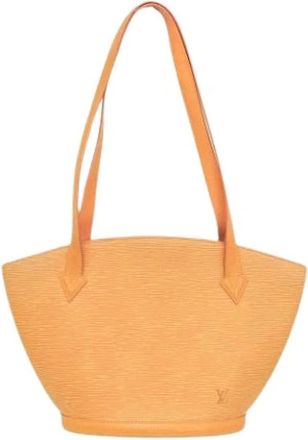 Louis Vuitton Pre-owned Cuir sacs-louis-vuitton - Femme - Pre-owned - Jaune - Taille: ONE Size