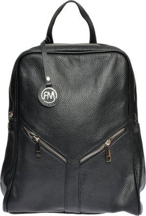 Roberta M Schwarz Rindsledertasche