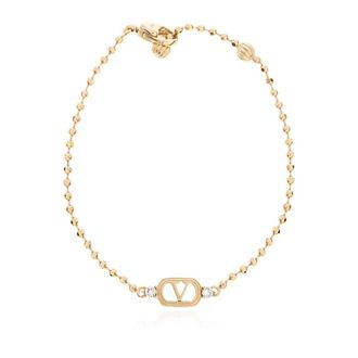Valentino Garavani VLogo Chain Bracelet - - Accessories - Damen - Gelb - S