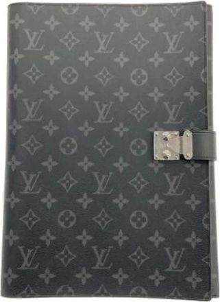 Louis Vuitton unisex, Pre-owned, Noir, Taille: ONE Size Sac &agrave; main Pre-owned Monogram Eclipse