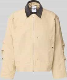 adidas Originals Regular Fit Jeansjacke aus reiner Baumwolle