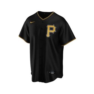 Nike Maillot MLB des Pirates - Homme - Sport - Noir - Taille: L