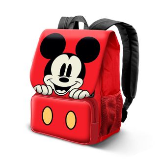 Disney Unisex 06666 EXP Ausbaufähig Rucksack Red, Rot, Einheitsgröße