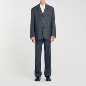 Sandro Oversize-Anzugjacke