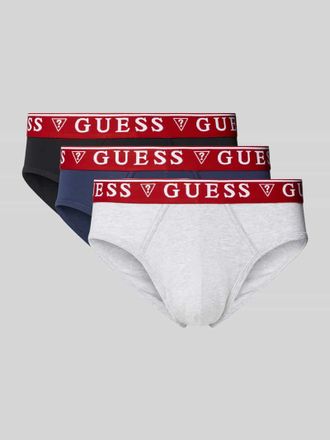 Guess Slip mit elastischem Logo-Bund Modell BRIAN