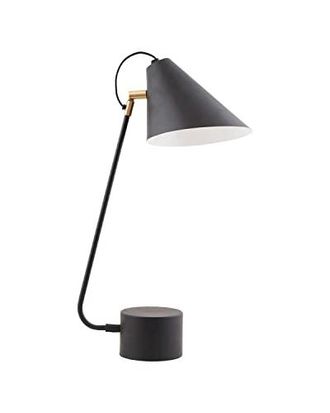 House Doctor Tischlampe Club, schwarz/weiß, Cl0802, 20 x 20 cm