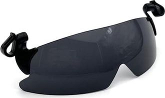 Generic Lunettes de soleil à clipser - Lunettes de soleil sportives à clipser - Dessus plat - Protection UV400 - Anti-reflets - Lunettes de soleil légères pou