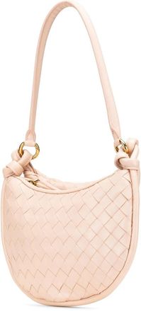 Bottega Veneta Hobo Bags - Small Nappa Intrecciato Gemelli Hobo - Gr. unisize - in Gold - f&uuml;r Damen