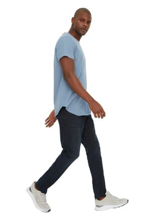 Trendyol Trendyol Herren Navy Blue Male Slim Fit Jeans, Navy, 31 EU