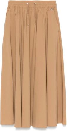 Herno Femme, Jupes, Brun, Taille: 40 FR Light Nylon Stretch Skirt