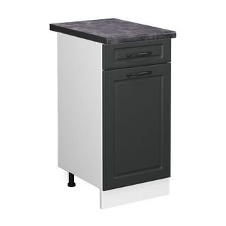 Vicco Meuble cuisine R-Line, Anthracite campagne, 40 cm, pt Anthracite