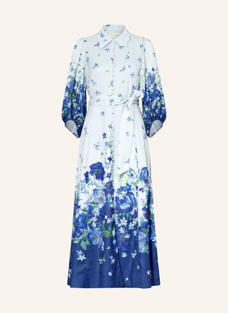 Phase Eight Hemdblusenkleid Noella Mit 3/4-Arm blau