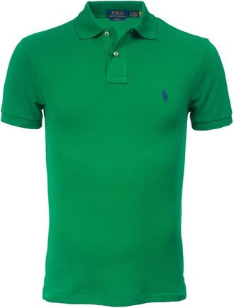Polo Ralph Lauren Homme, Tops, Vert, Taille: 2XL Polo en coton piqu&eacute;