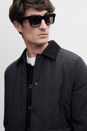 Cinque Steppjacke CISPARK Slim Fit, leicht wattiert, Druckknopf-Verschluss