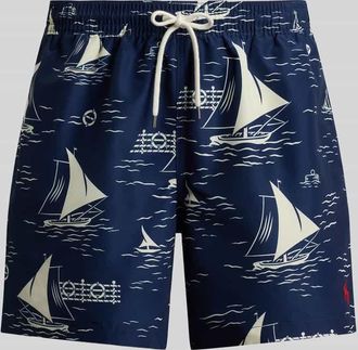 Ralph Lauren Badeshorts mit Logo-Stitching