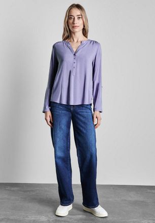 Street One Langarmbluse aus softer Viskose