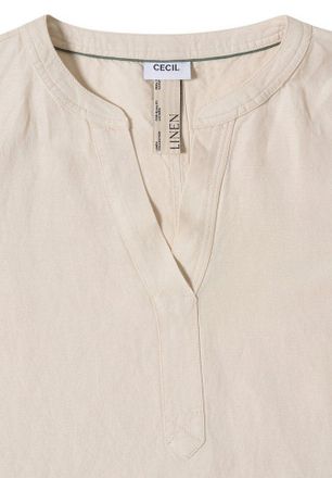 Cecil Midikleid LI/CV_Solid Split Neck Dress