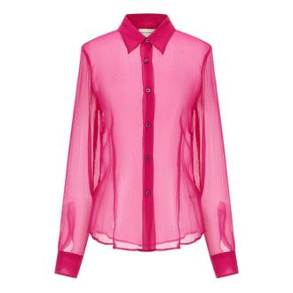 Dries Van Noten Cloudy Shirt - - Blouses & Shirts - Damen - Rosa - XS
